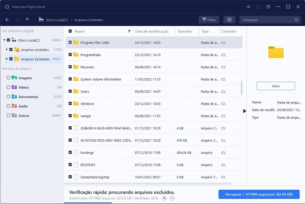 Programa para recuperar HD: recuperar os dados excluídos, formatados ou ...