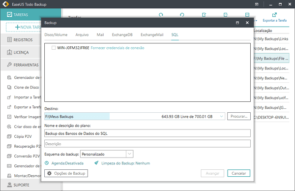 Três Tipos de Backup do SQL: Backup Completo, Backup Diferencial ...